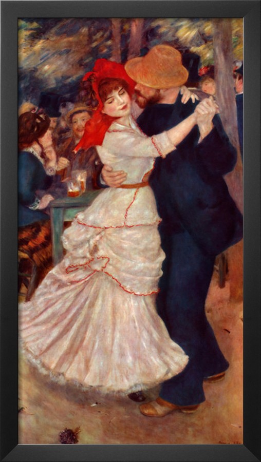 Dance at Bougival - Pierre Auguste Renoir Painting [R130531P01129 ...