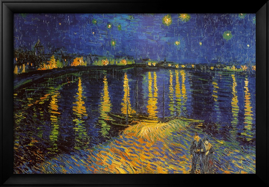 Starry Night Over the Rhone - Vincent Van Gogh Paintings [V130315P00019 ...